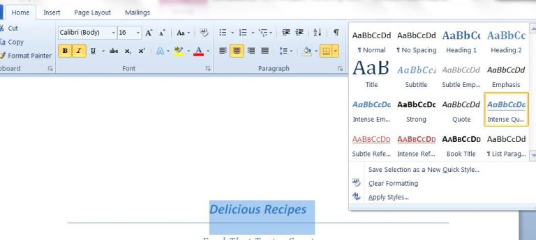 Tips For Creating Ebooks In Microsoft Word